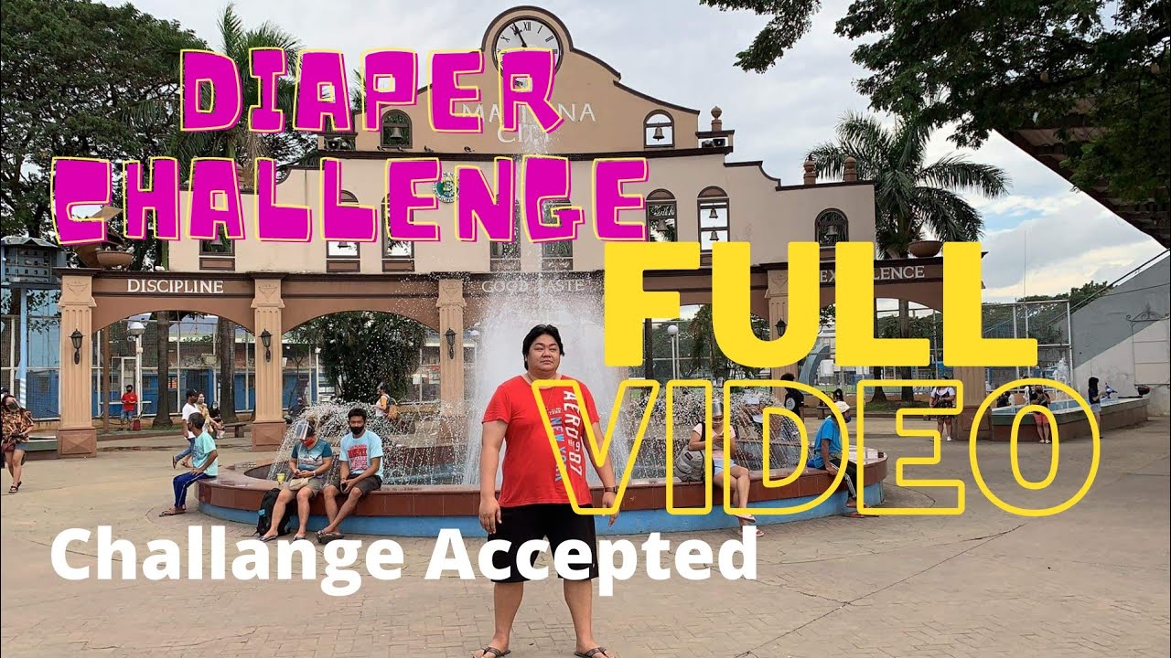 Diaper challenge - YouTube