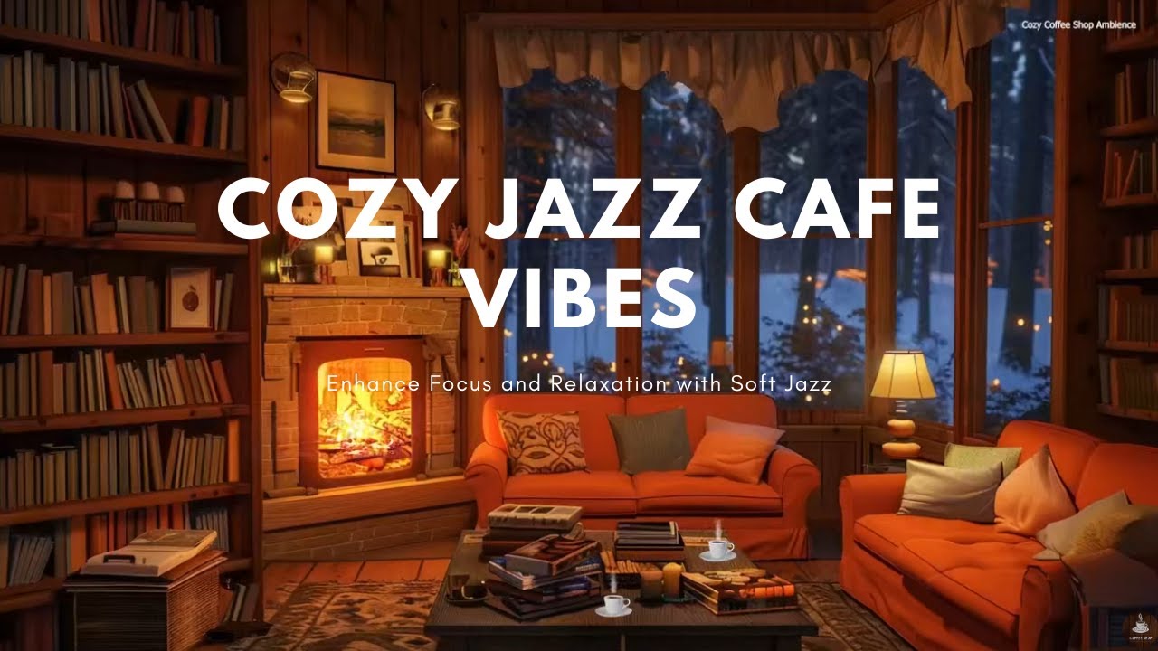 Cozy Jazz Cafe Vibes ☕ Enhance Focus and Relaxation with Soft Jazz ...