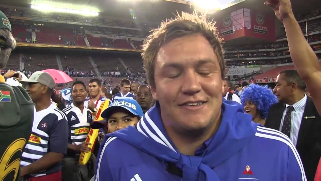 DHL WP Post Match after winning ABSA Currie Cup Final - YouTube