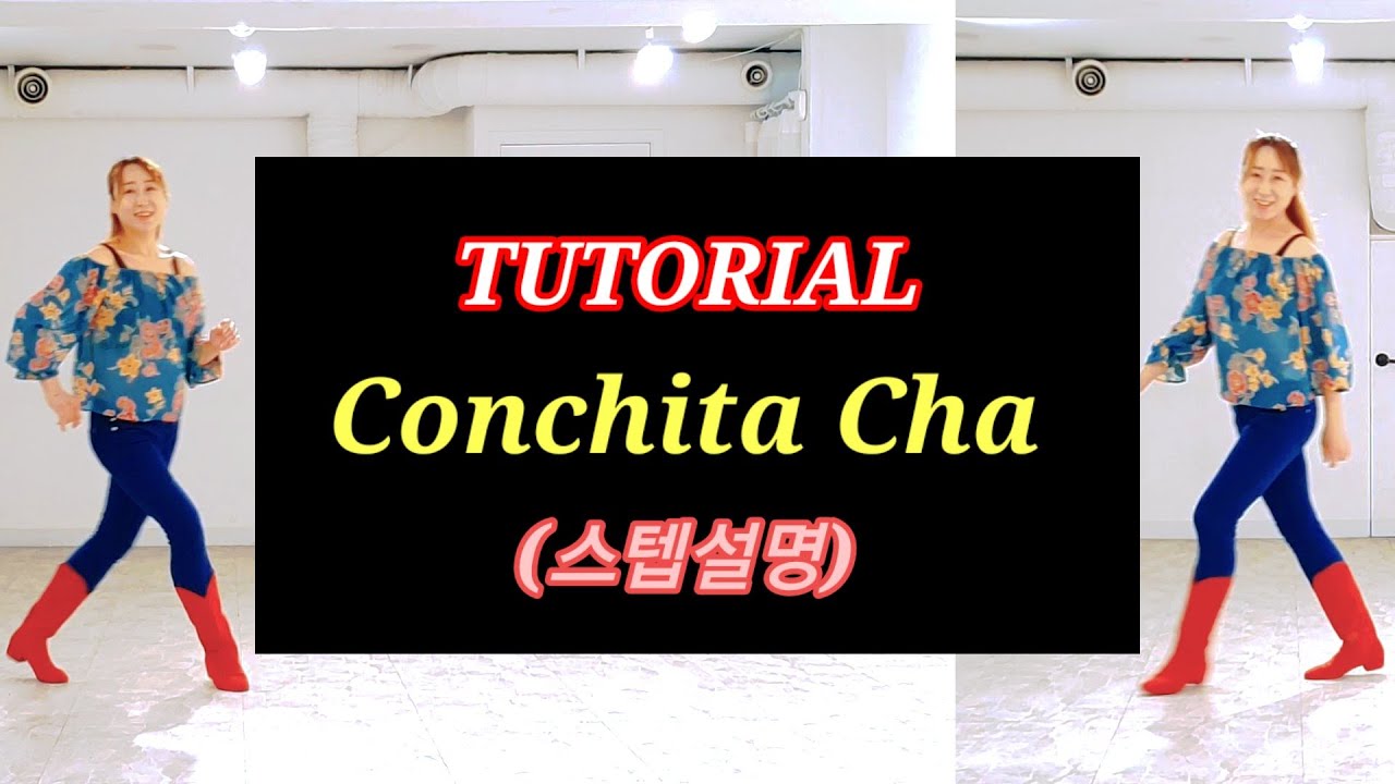Conchita Cha Line Dance TUTORIAL - YouTube