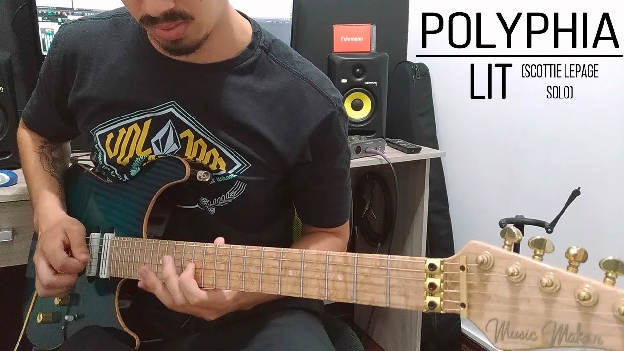 Polyphia - LIT (Scottie LePage Solo) - YouTube