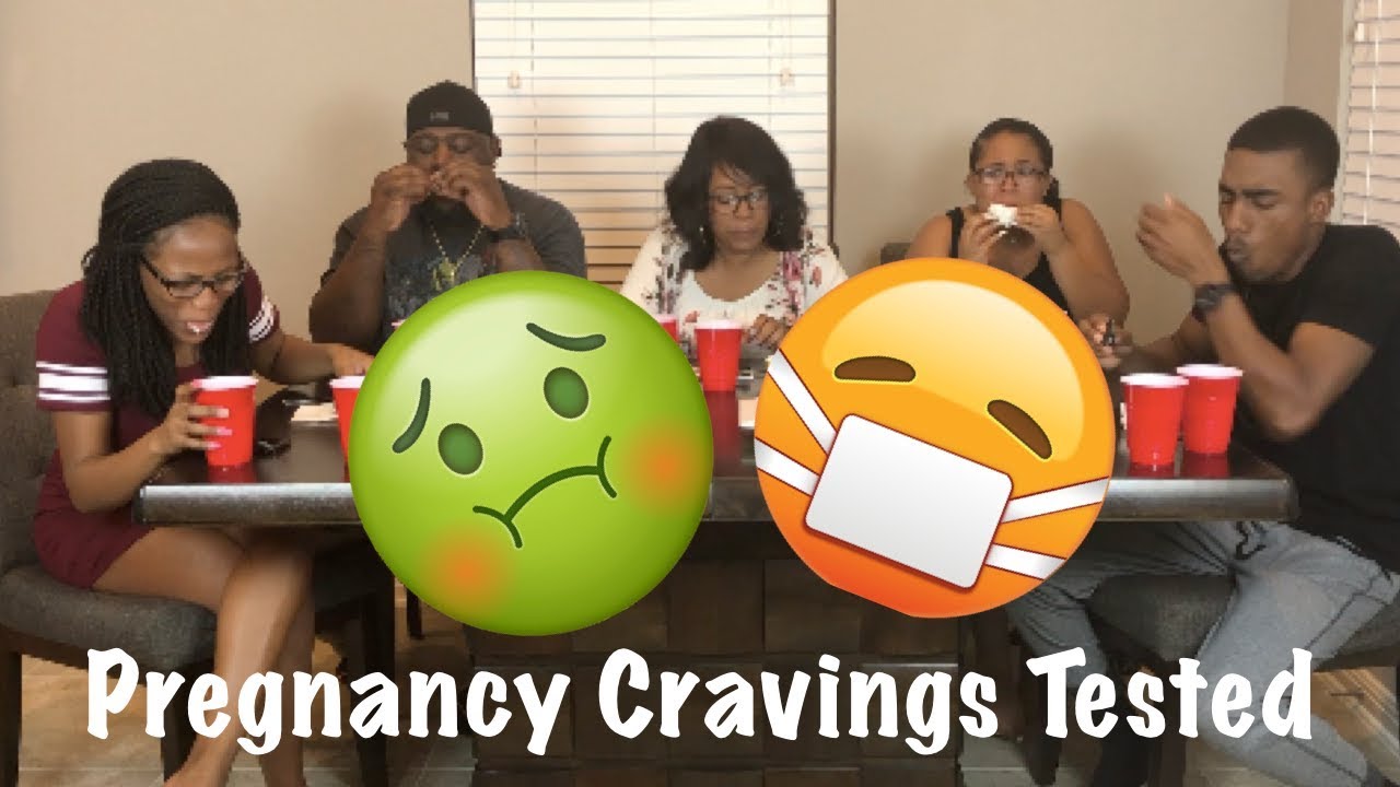 Mukbang Tasting Weird Pregnancy Cravings Hilarious Youtube