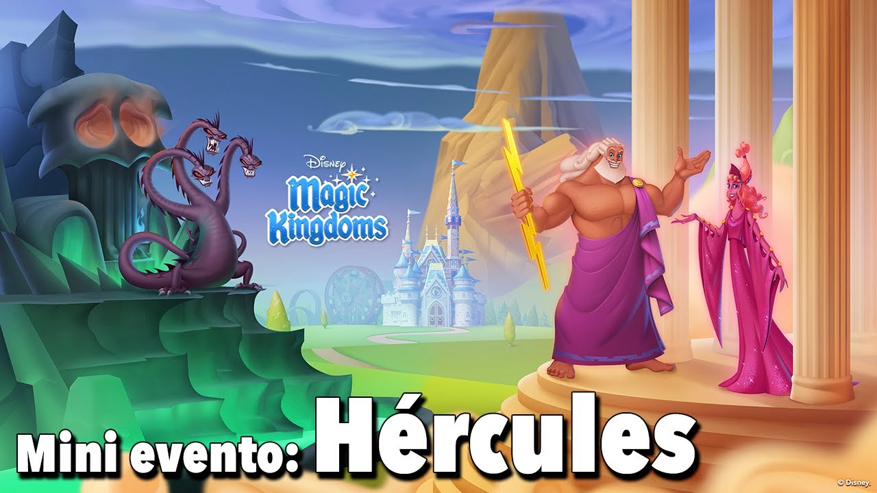 ⚡️ Hércules: mini evento (actualización 82) / Disney Magic Kingdoms ...