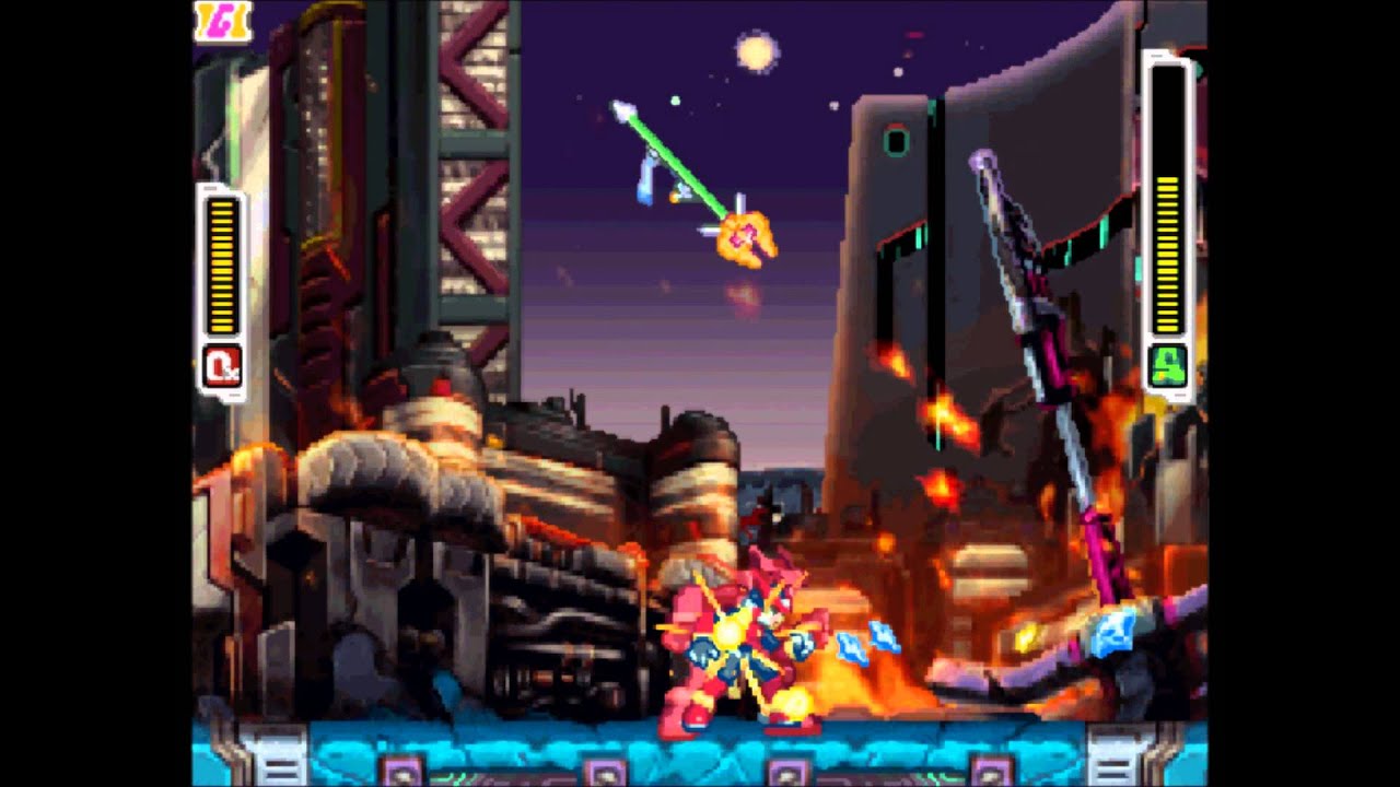 MegaMan Zx Model Ox vs Prometheus And Pandora) [NO DAMAGE] - YouTube