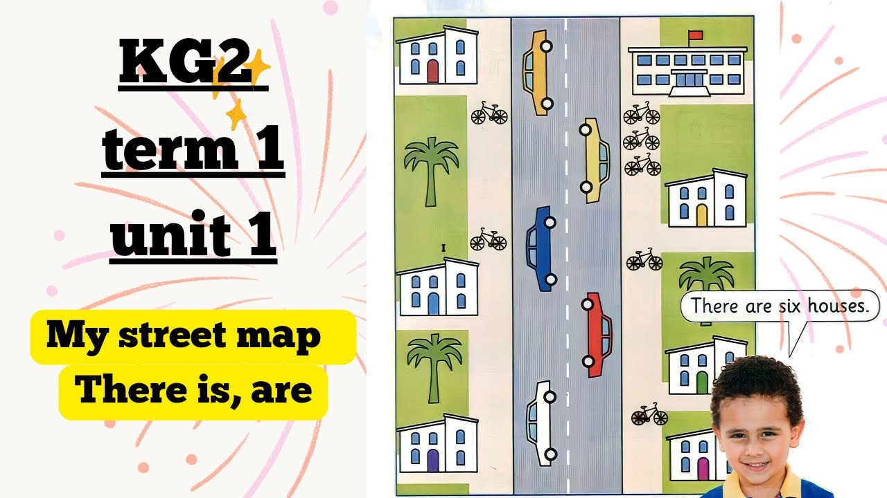 my street map 🗺️ #KG2 #connect_plus #English #2024 #term1 #unit2 - YouTube