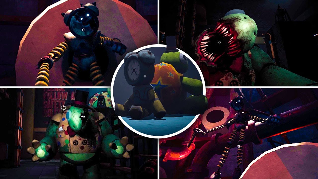 Sivi's Factory - ALL Jumpscares & ALL Bosses - YouTube