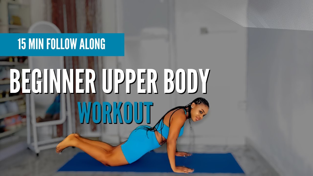 15 MIN HOME UPPER BODY WORKOUT| ARMS, SHOULDER & BACK| BEGINNER FRIENDLY| NO EQUIPMENT - YouTube
