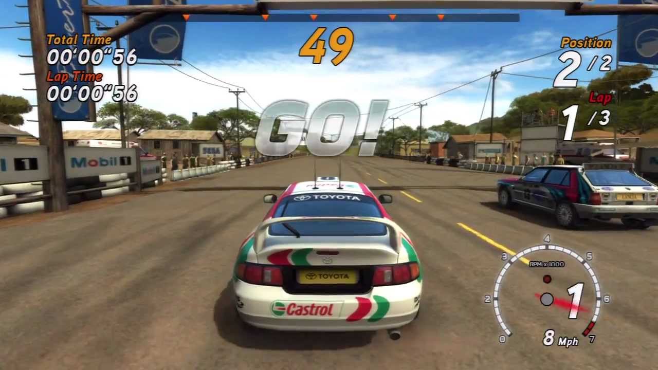 Sega Rally Online Arcade Classic Race - YouTube