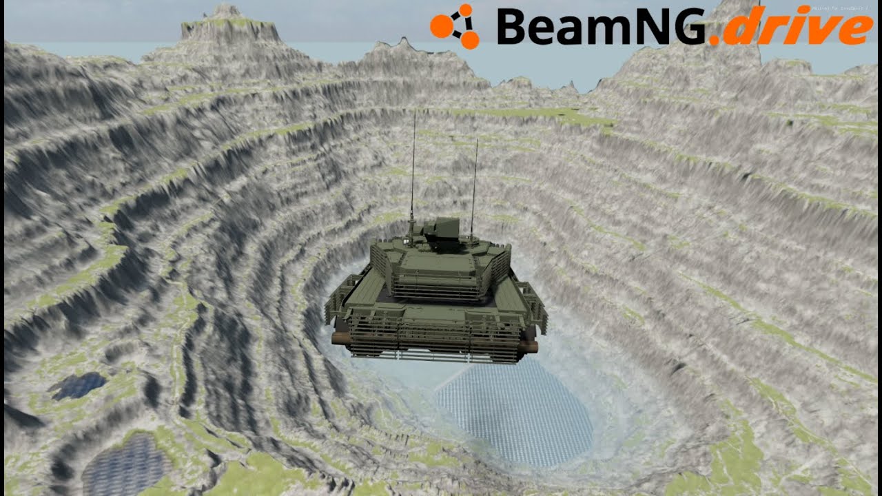 Military Vehicle vs Leap of Death | YOU MIGHT BE SURVIVE | BeamNG Drive ...