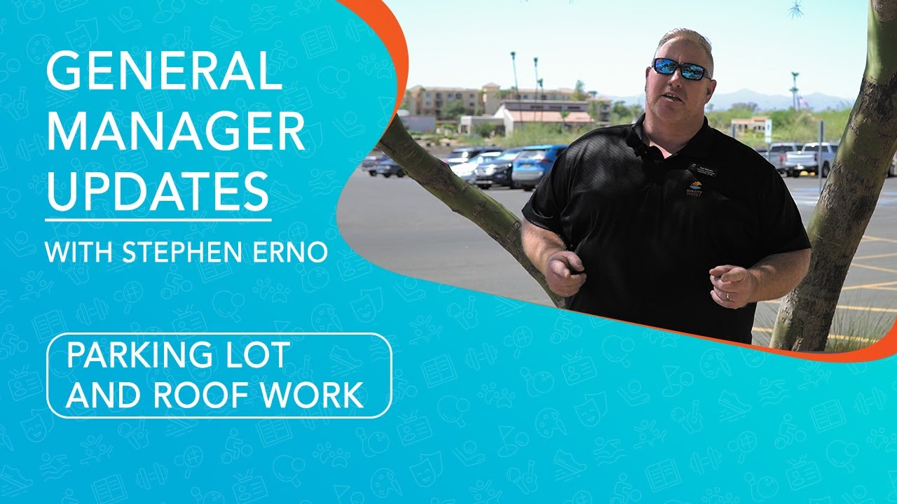 General Manager Update - Parking lot and roof work at the R.H. Johnson ...