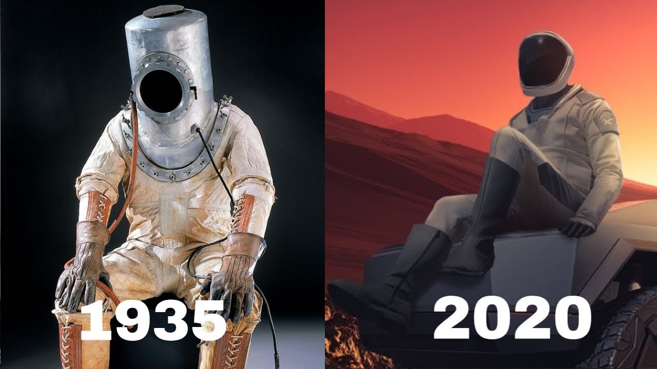 The Evolution of Space Suits (1935-2020) - YouTube