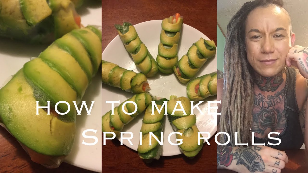 How to make spring rolls - YouTube