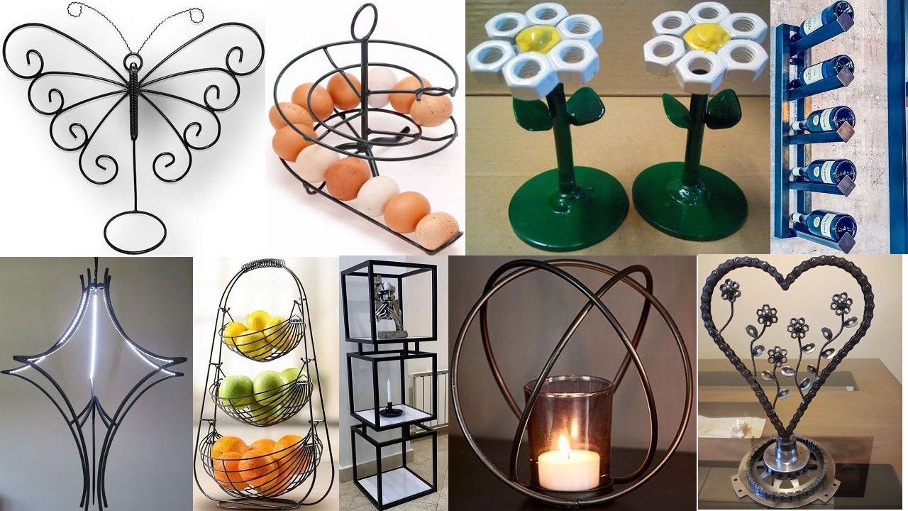 Welded scrap metal craft and scrap metal décor ideas you can do as a ...