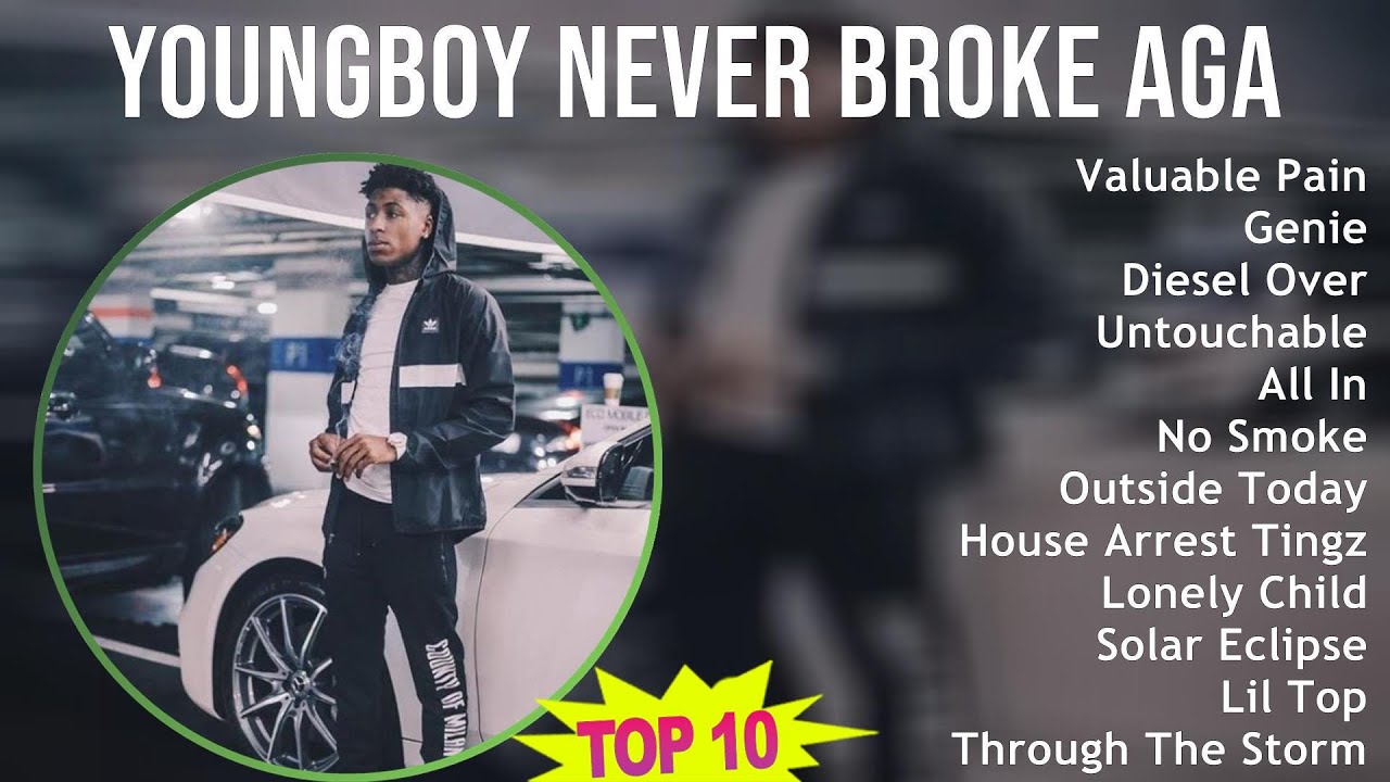 YoungBoy Never Broke Again 2025 MIX Best Collection - Valuable Pain ...
