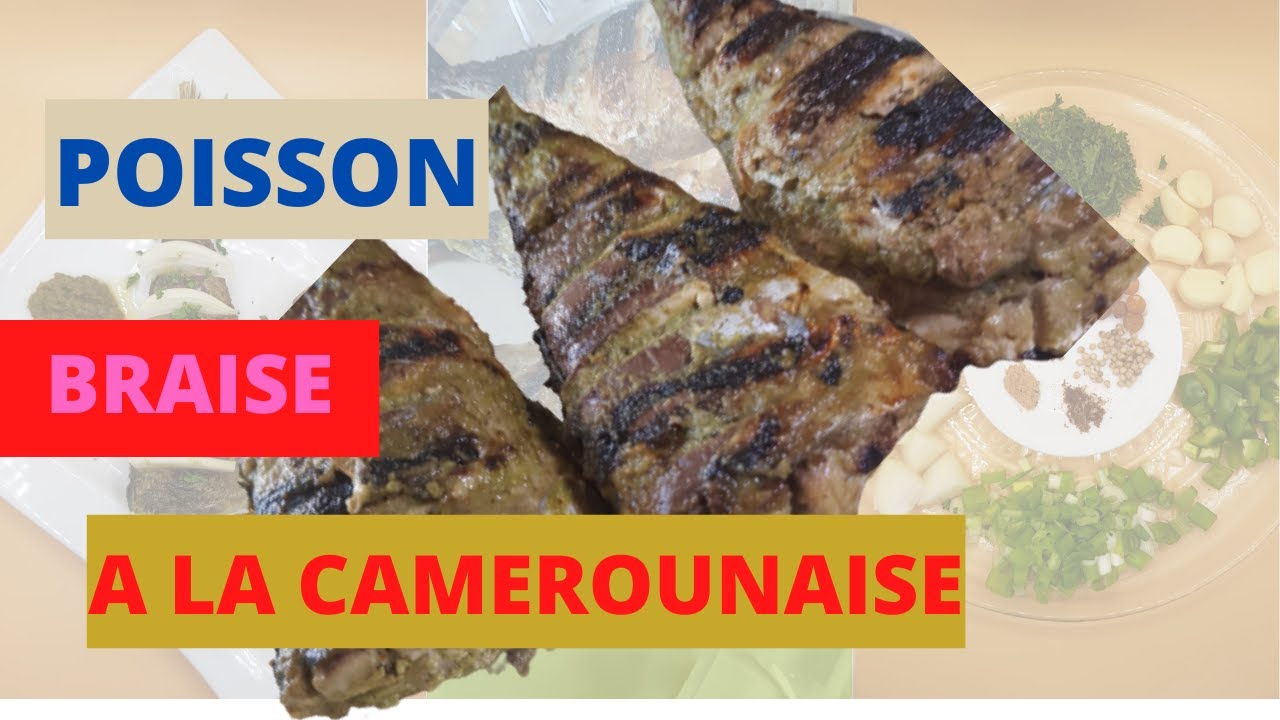 poisson braisé à la camerounaise - YouTube