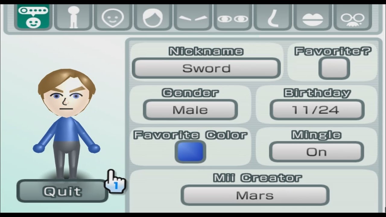 Mii Swordfighter (Smash 4 Version) - Super Smash Bros. - Mii 1395 - YouTube