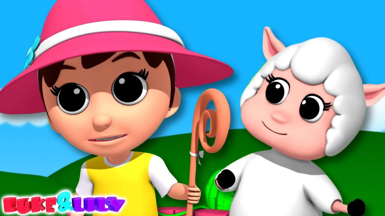 Little Bo Peep, Sheep Song + More Cartoon Videos for Children - YouTube