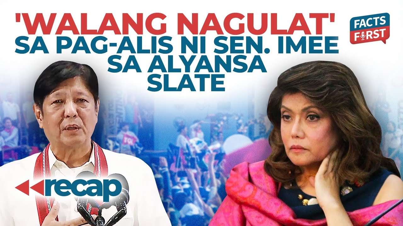 Imee Marcos, kawalan ba sa senatorial slate ni BBM? - YouTube