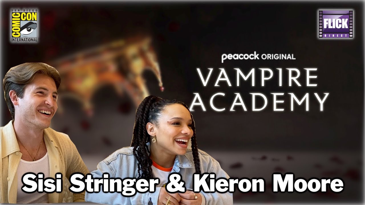 Vampire Academy | Sisi Stringer & Kieron Moore | SDCC 2022 Interview ...