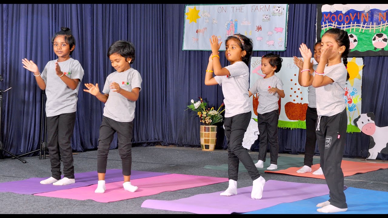 Kids Clap yoga and Surya Namaskar - YouTube