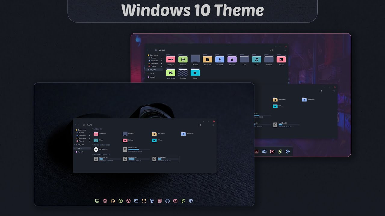 A Clean Windows 10 Theme 2024 - YouTube