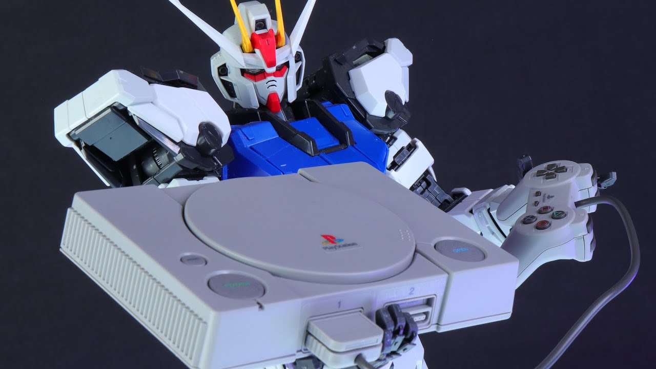 Bandai made a tiny plastic Playstation AND I LOVE IT!!! - YouTube