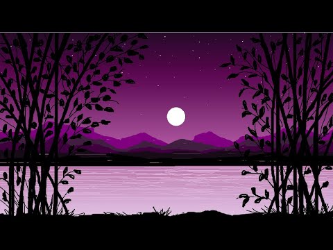 Drawing a Nature Scenery in MS-Paint||How to Draw a nature scenery in ...