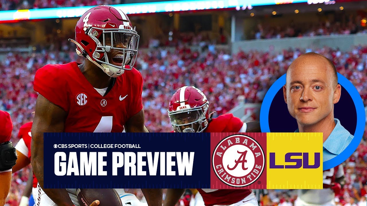 College Football Week 11: Josh Pate previews No.11 Alabama at No.15 LSU ...