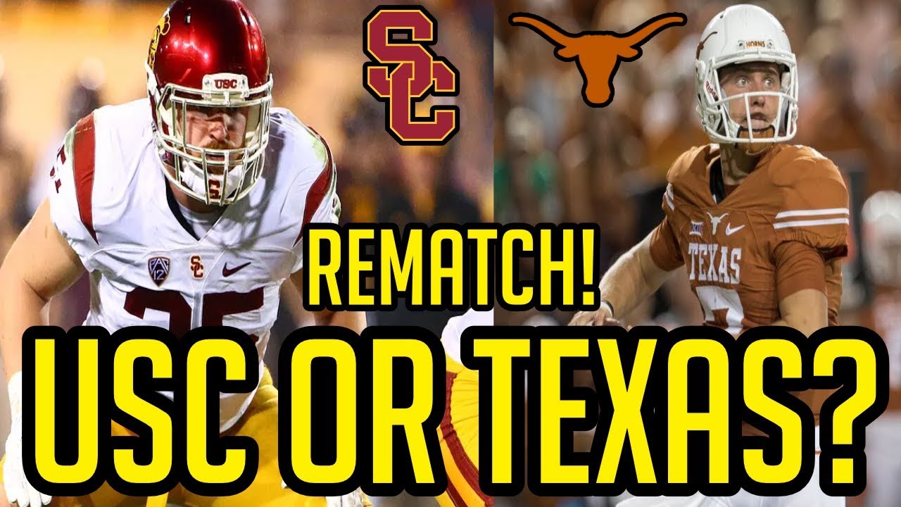 Texas Longhorns vs USC Trojans | 2018 Prediction - YouTube