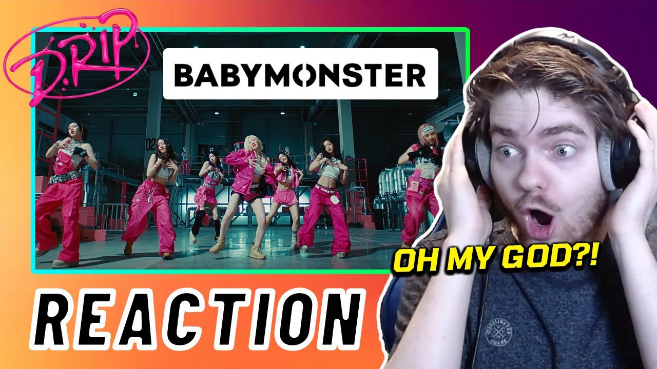 BABYMONSTER 'DRIP' M/V | REACTION - YouTube