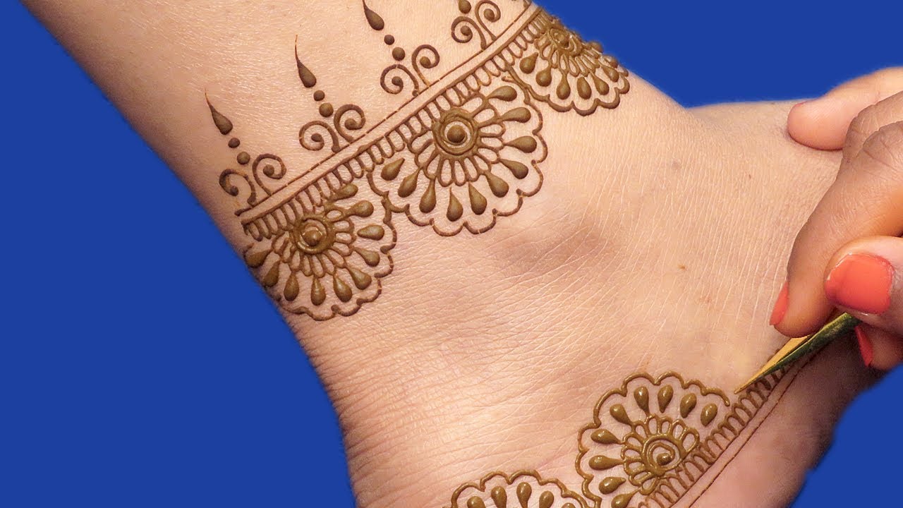 Pairon Ki Mehandi, Pair Ki Mehandi, Leg Mehndi design, Pair Ka Mehandi ...