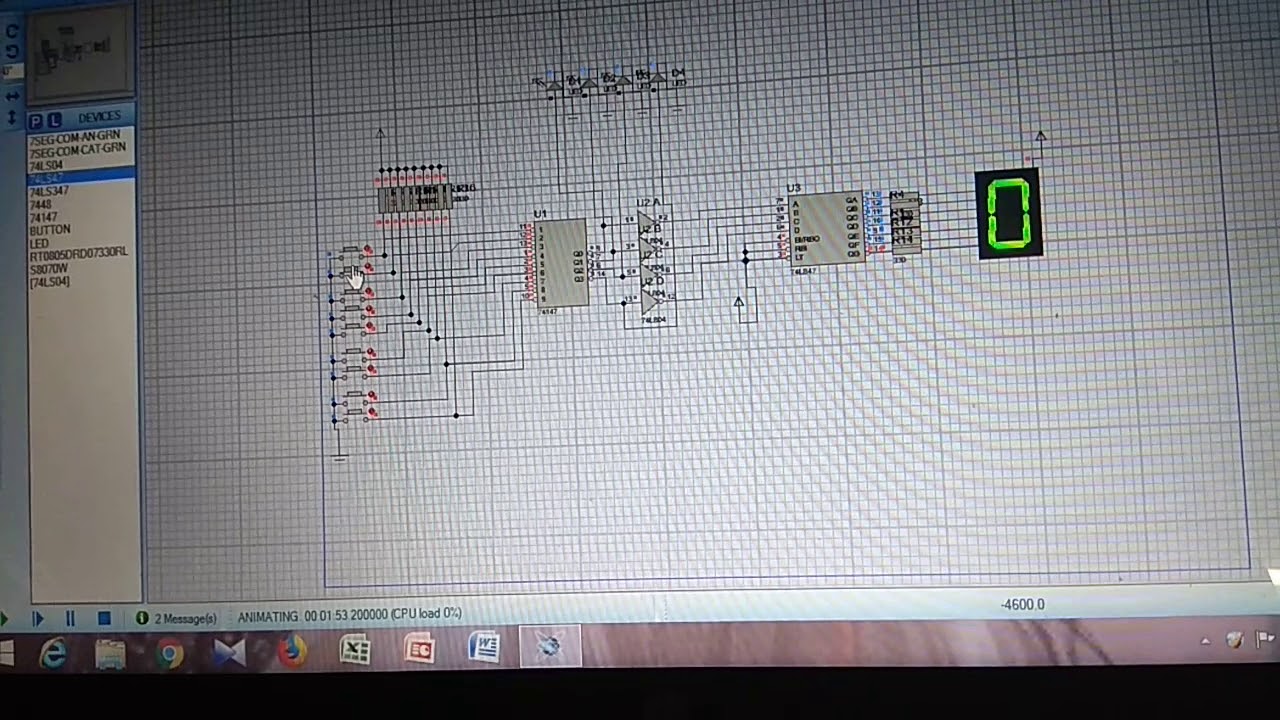 Keypad decoder using switches - YouTube