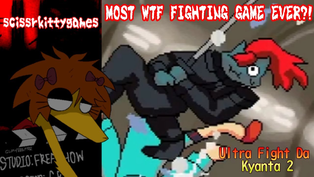 MOST WTF FIGHTING GAME EVER?! | Ultra Fight Da Kyanta 2 Gameplay - YouTube