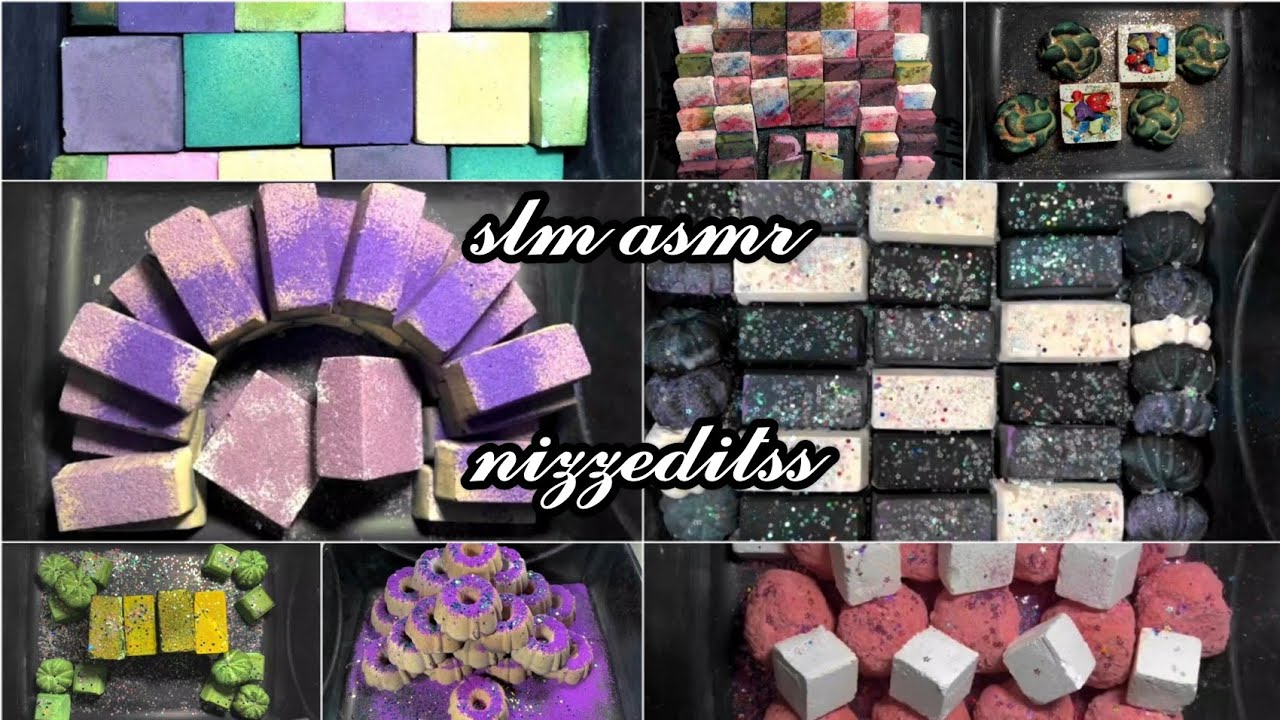 GYMCHALK ASMR| chalk crush| edit| compilation of gymchalk crush| Oddly satisfying| - YouTube