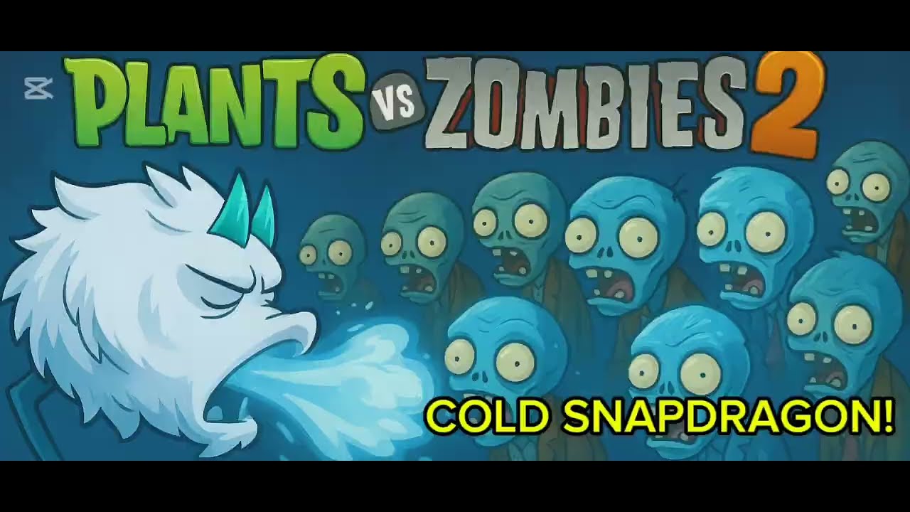 Cold Snapdragon Freezes Zombies! ️/Plants Vs Zombies 2 - YouTube
