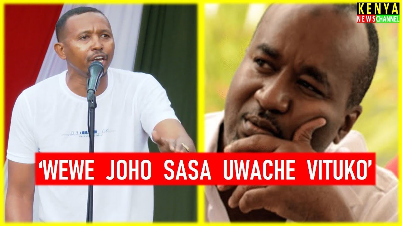 ANGRY Moha lectures Hassan Joho in front of Ruto after Cabinet ...