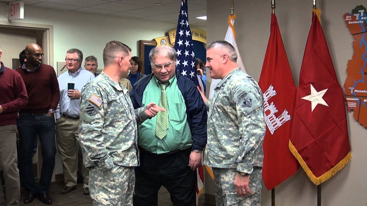 Brig. Gen. Richard G. Kaiser visits Center Hill Dam - YouTube