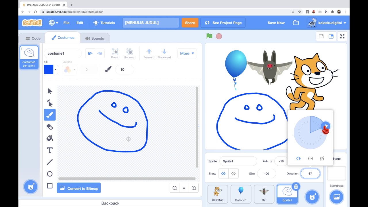 Mengenal Fitur Scratch di Website Untuk Coding - YouTube