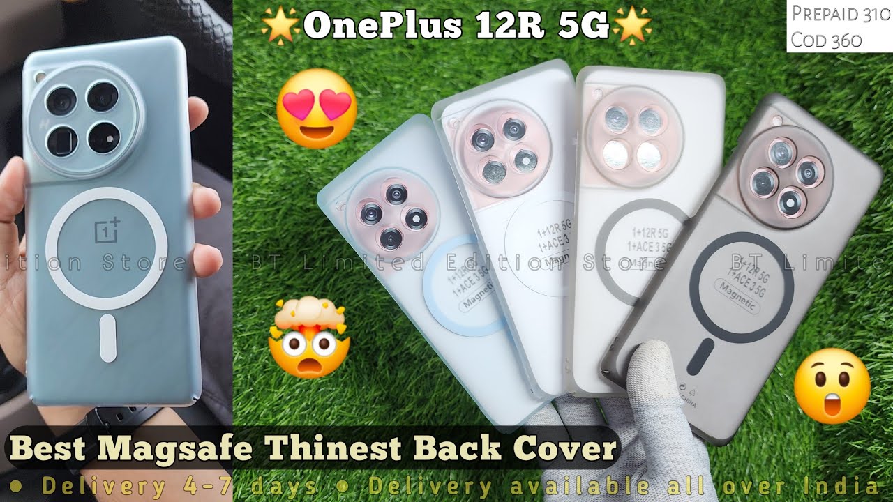 OnePlus 12R Magsafe Back Cover ! OnePlus 12R Best Back Cover Thinnest ...