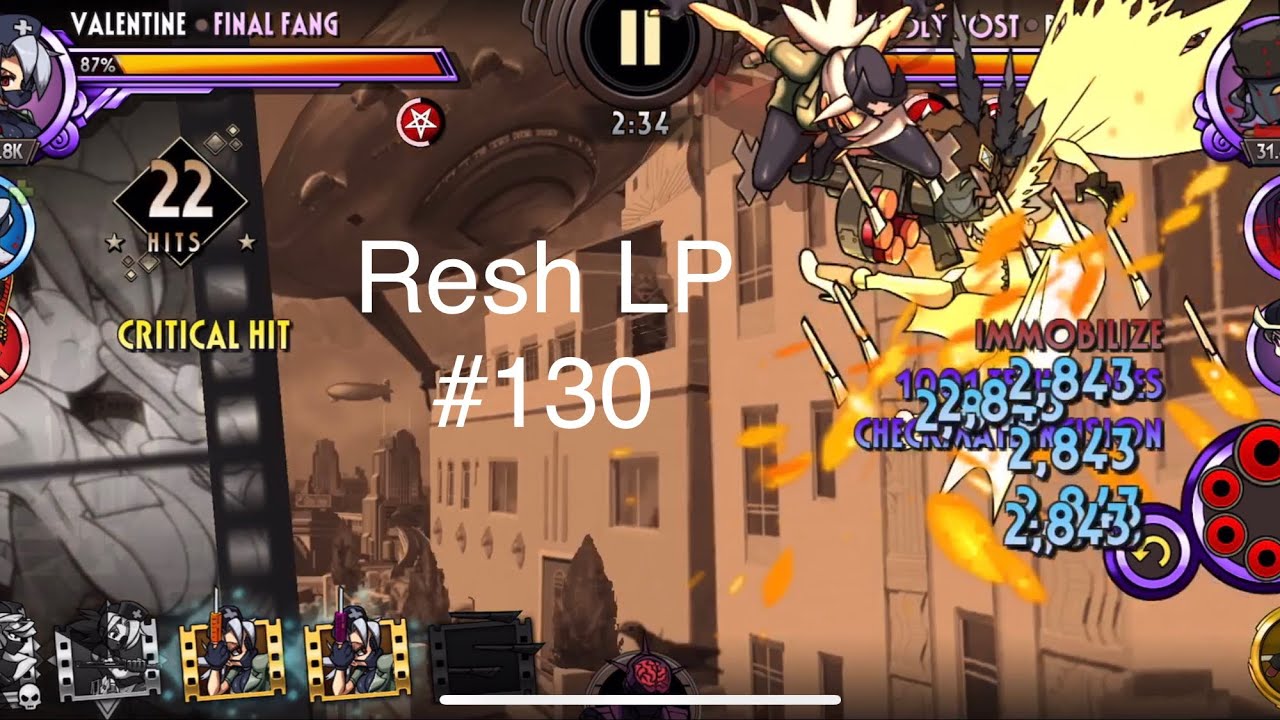 Resh LP #130: Final Fang Debut (Diamond Painwheel PF) - Skullgirls ...