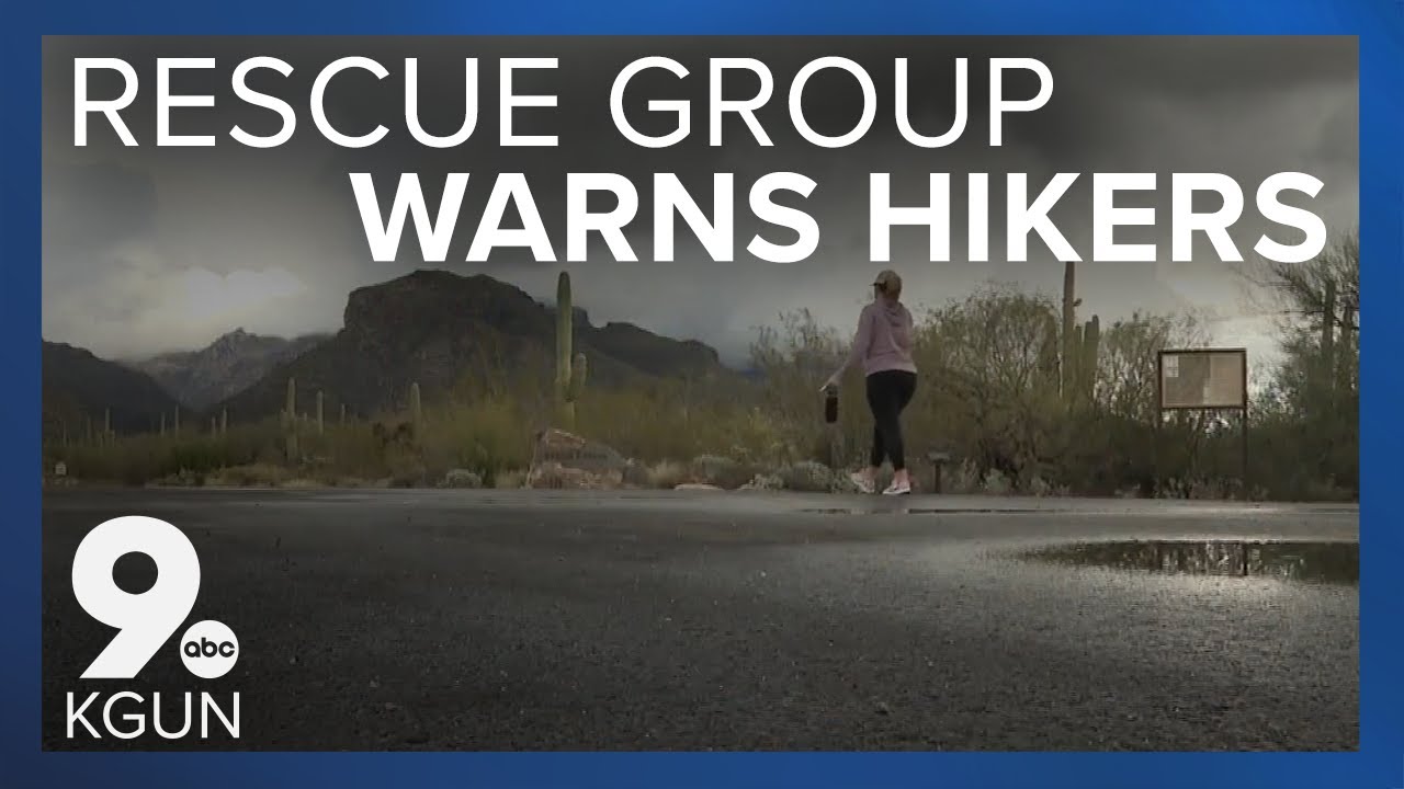 Rescue group warns hikers going into weekend - YouTube