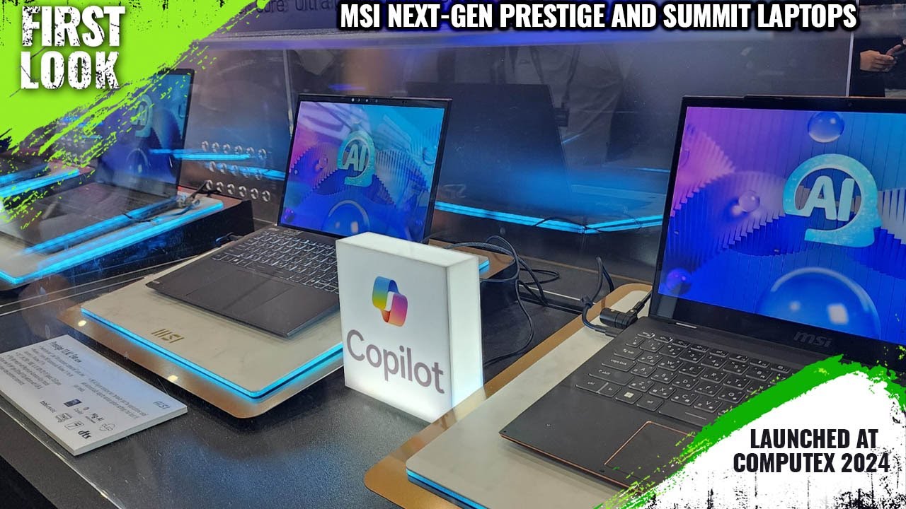 MSI 2024 Prestige & Summit Laptops With Intel Lunar Lake “Core Ultra ...