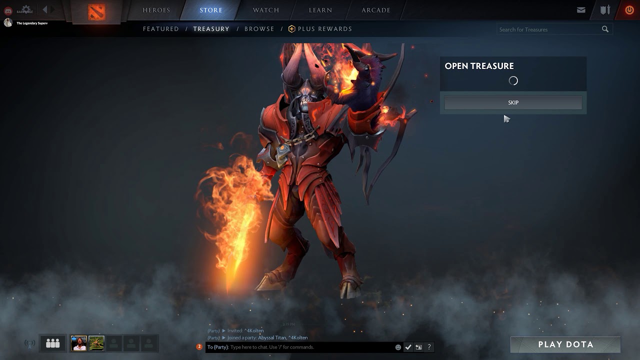 Dota 2 Battle Level Bundle Opening + Very Rare Suprise - YouTube