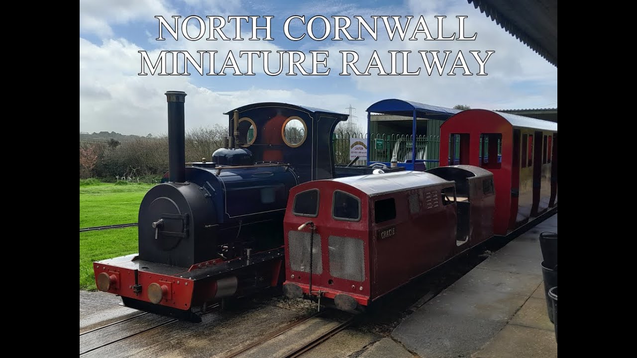 North Cornwall Miniature Railway - YouTube