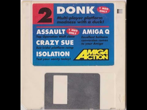 Amiga Floppy Disk Loader Amiga Action Magazine Amiga Action # 045 Disk ...