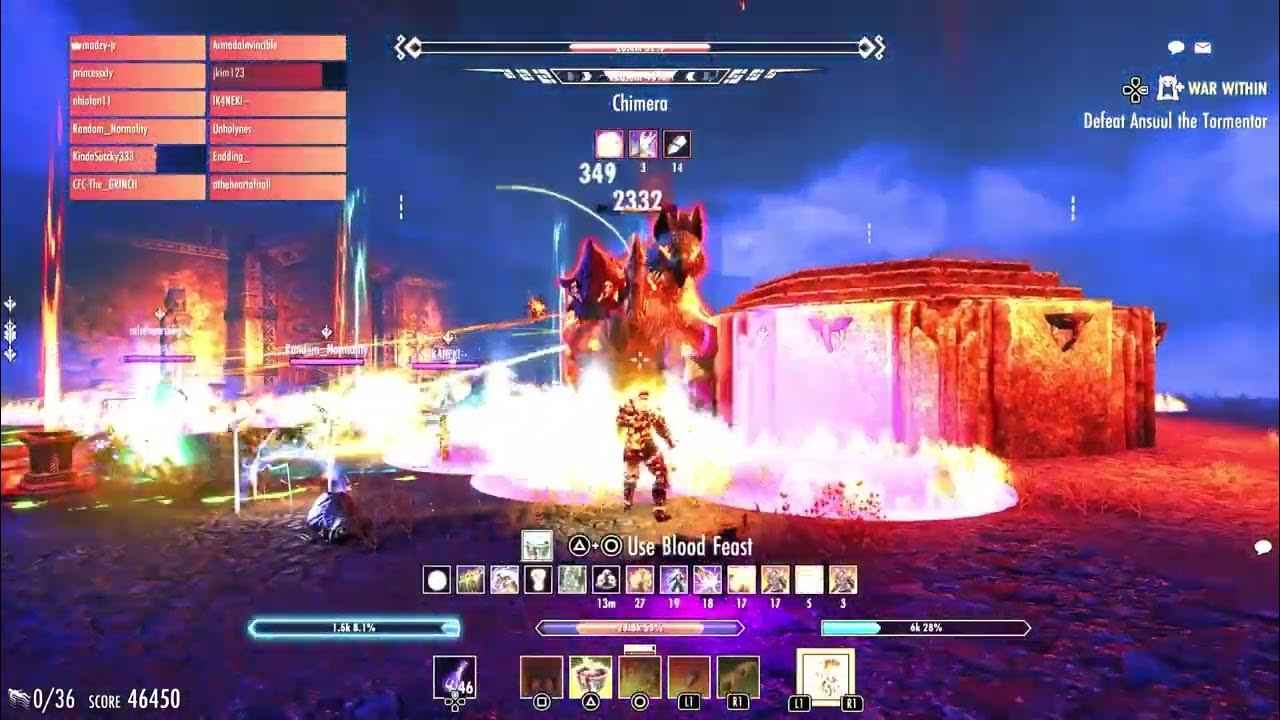 ESO - Necrom: vSE Bosses Nord DK Main Tank POV - YouTube