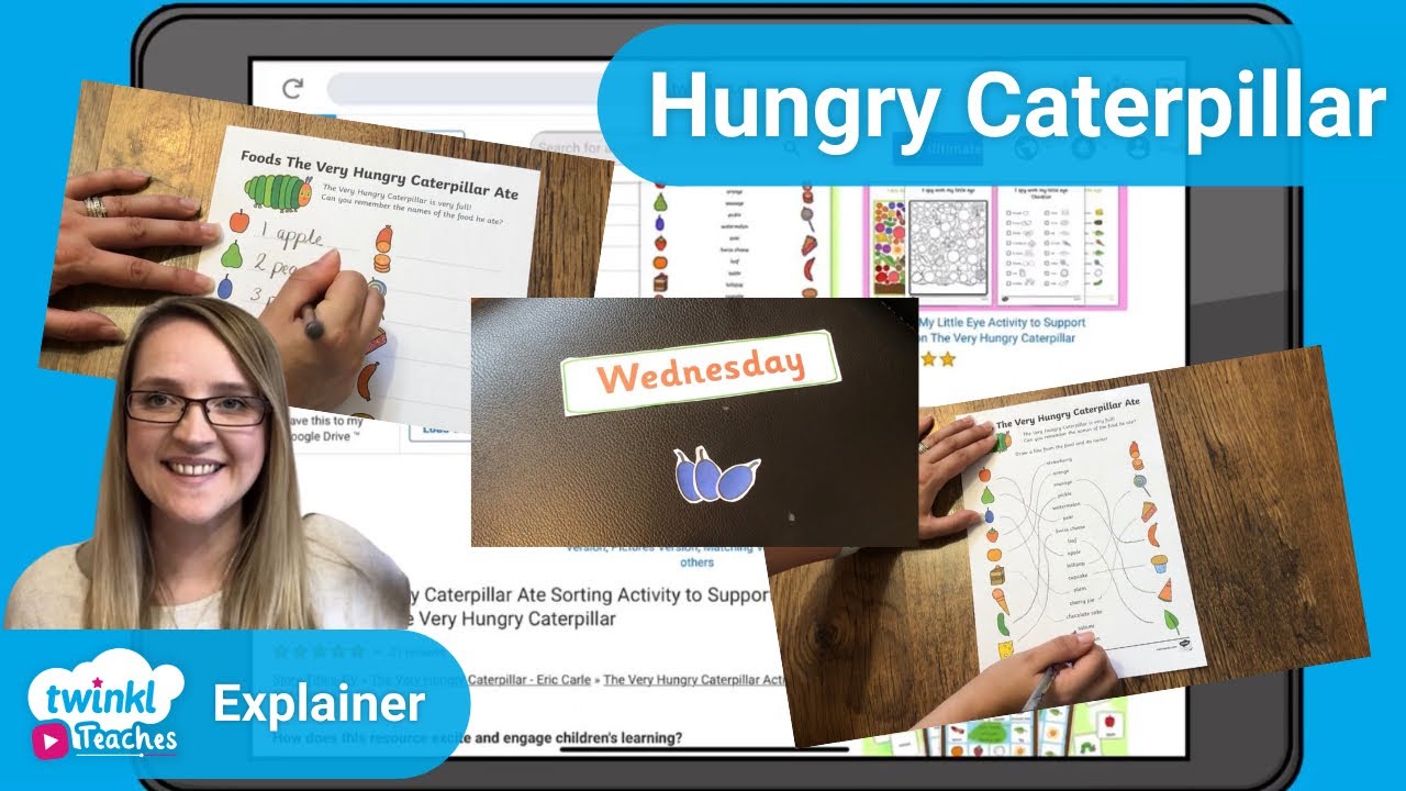 Food The Hungry Caterpillar Ate Sorting Activity to Support Teaching on ...