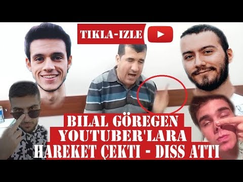 Bilal Göregen Youtuber'lara Hem Hareket Çekti Hem Diss Attı