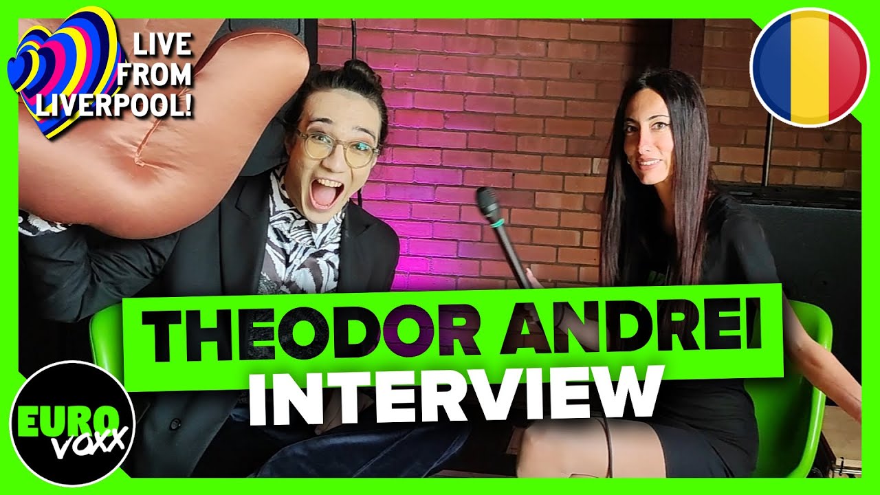 ROMANIA EUROVISION 2023: THEODOR ANDREI - D.G.T. (OFF AND ON) INTERVIEW ...