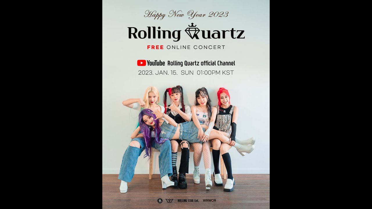 Rolling Quartz Happy New Year Online Concert 2023 롤링쿼츠 신년 온라인 콘서트 - YouTube